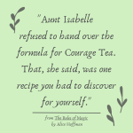 Courage Tea – The Herbology Faerie
