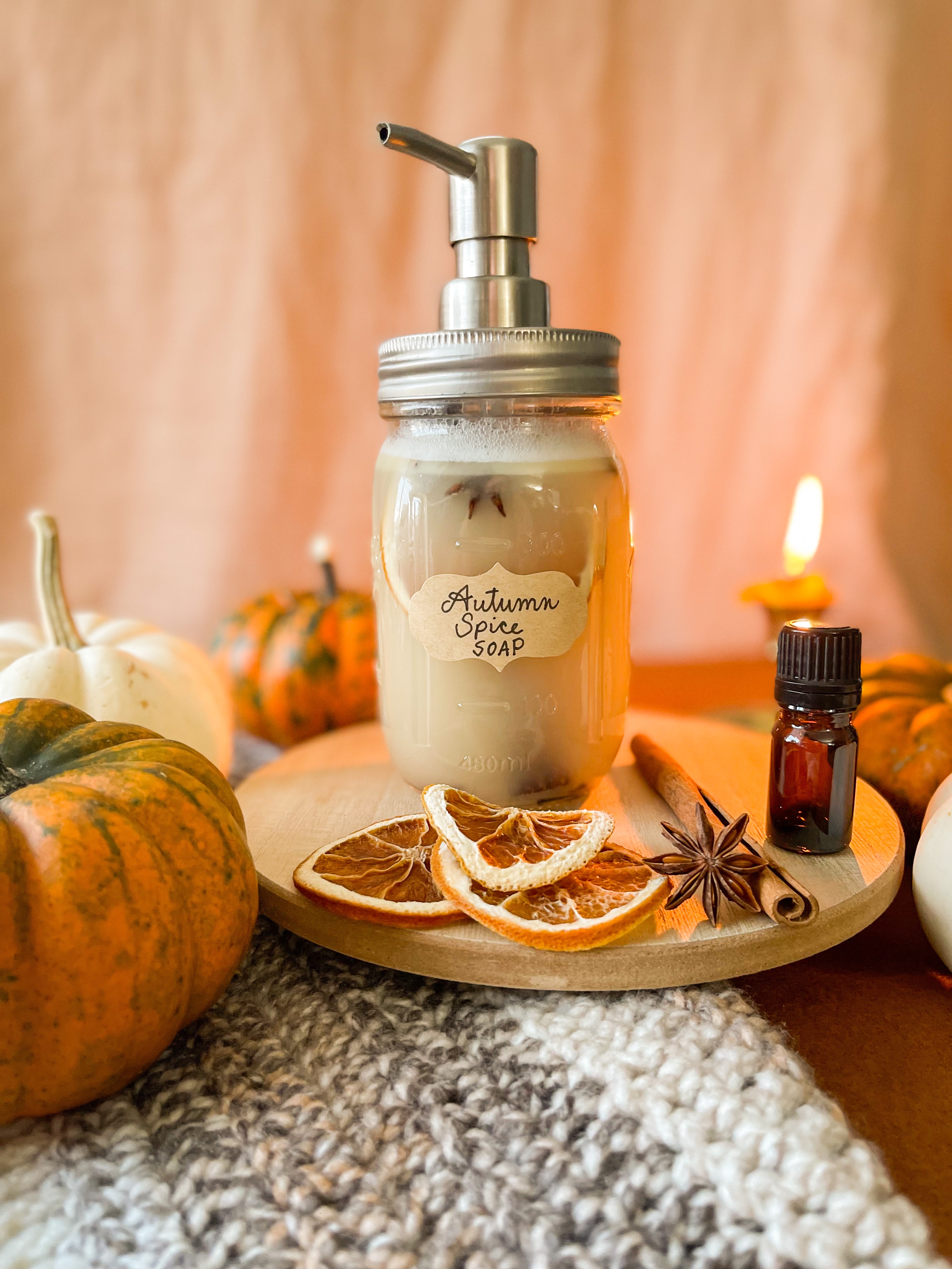 Autumn Spice Botanical Hand Soap – The Herbology Faerie