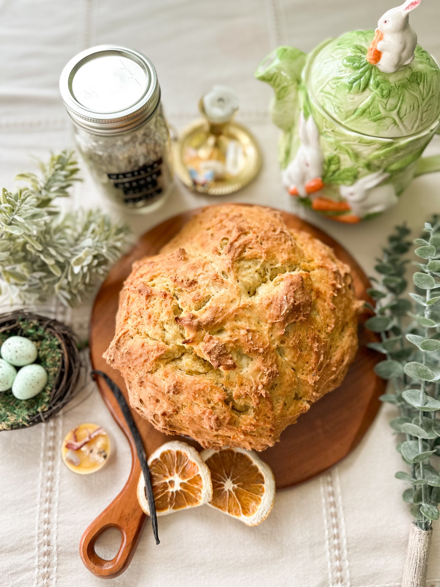 Ostara: Orange Vanilla Soda Bread – The Herbology Faerie